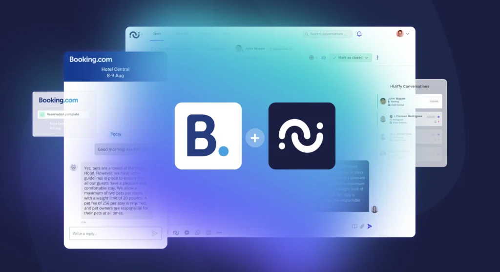 HiJiffy and Booking.com partner to simplify guest communications | HiJiffy